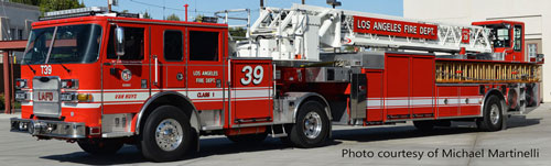 New Pierce Arrow XT Tillers for LAFD - Fire Replicas