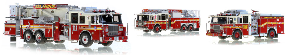 Fire Replicas museum grade scale model fire trucks