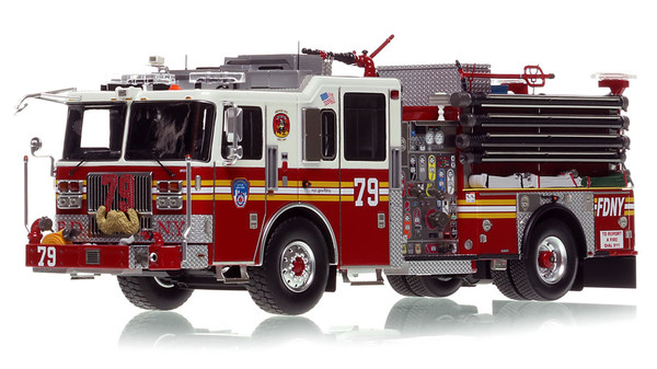 Fire Replicas FDNY 2021 Seagrave Attacker HD Engine 79 - Bronx Scale Model