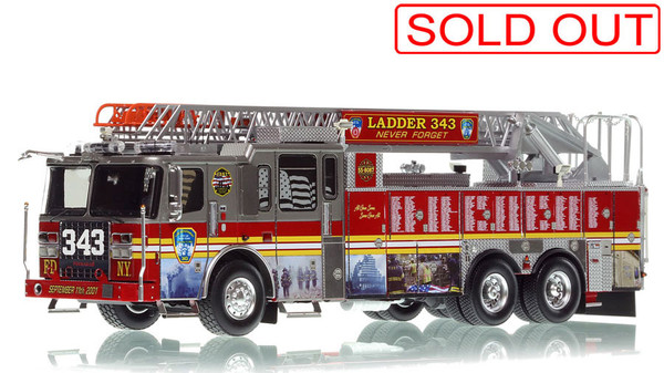 Fire Replicas FDNY Ladder 343 Scale Model
