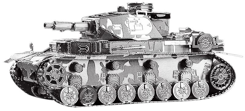 M1 Abrams Tank Metal Model Kit | Microworld - Tri-M Specialty Products