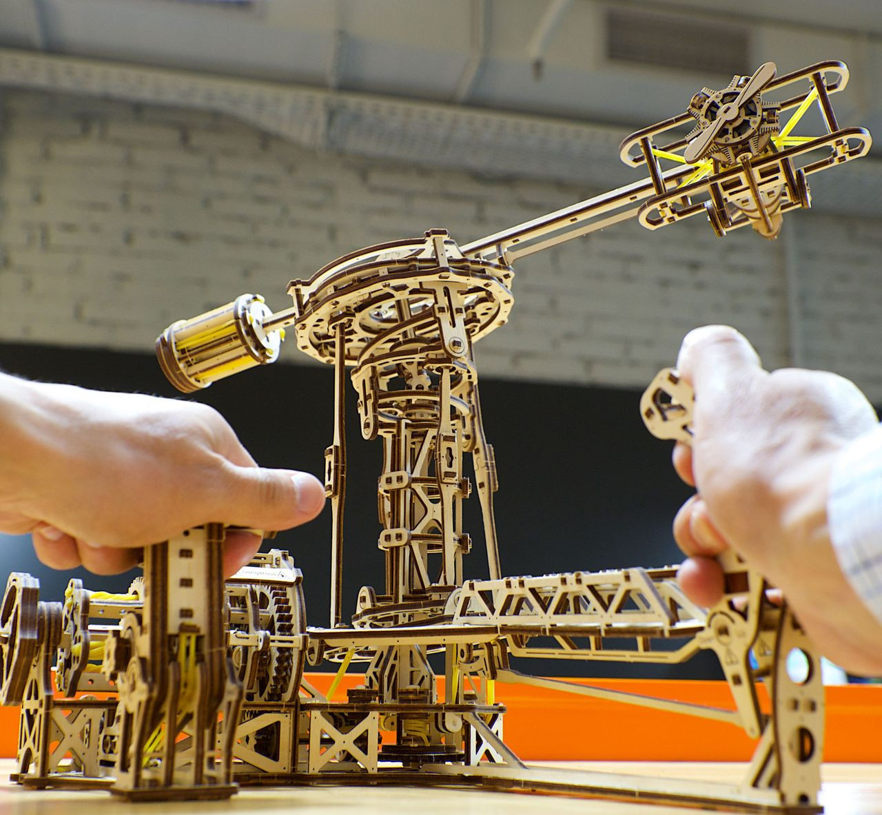 Aviator Mechanical Wooden Model | UGears - Tri-M Specialty Products