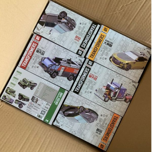 "Transformers: Last Knight Autobots Vehicles" Set of 6 Metal Model Kits ...