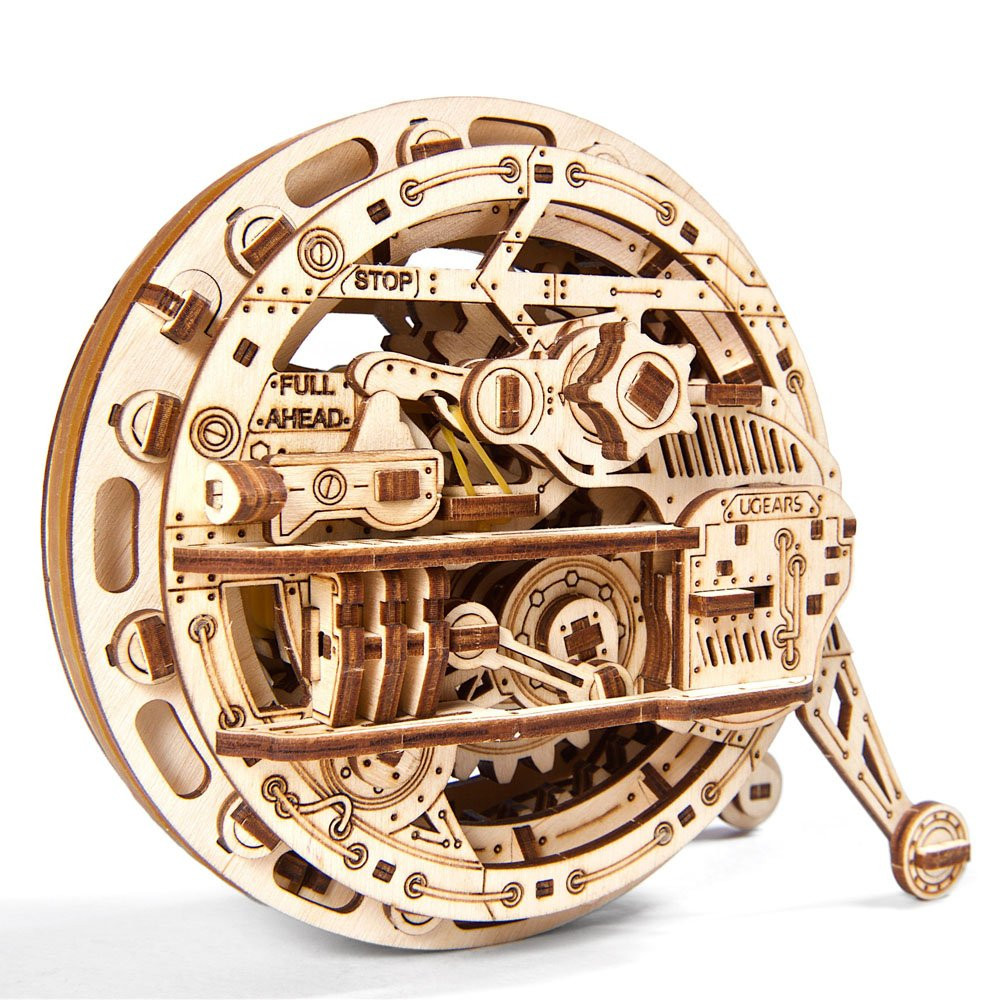Monowheel Mechanical Wooden Model Kit | UGears - Tri-M Specialty Products