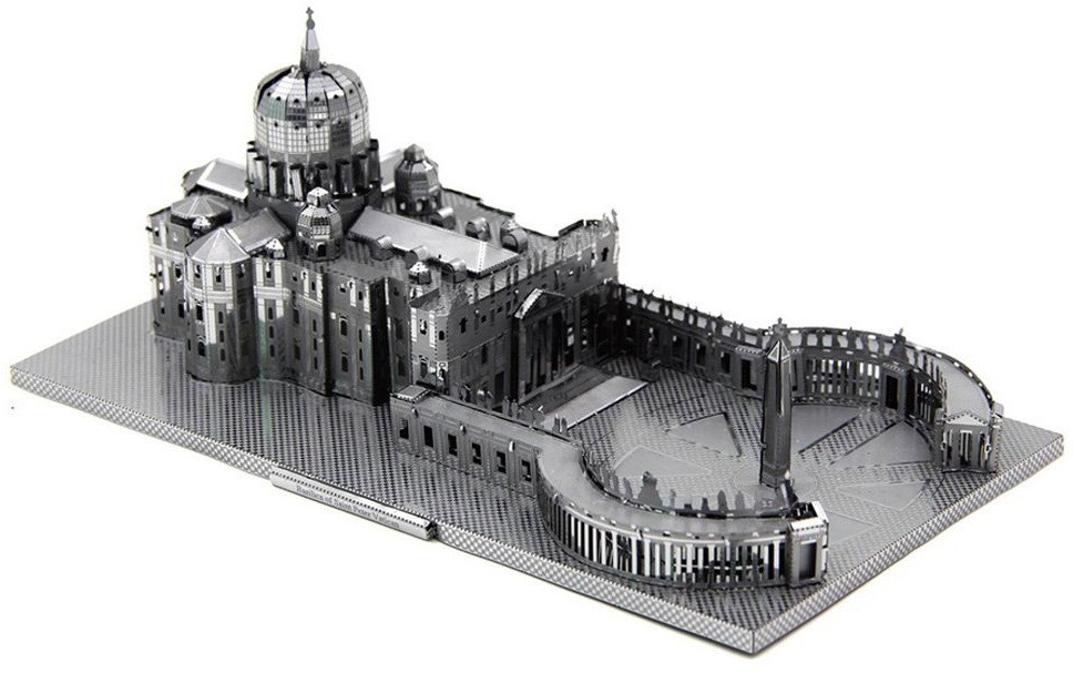 St. Peter's Basilica DIY Metal Model Kit | Microworld - Tri-M Specialty ...