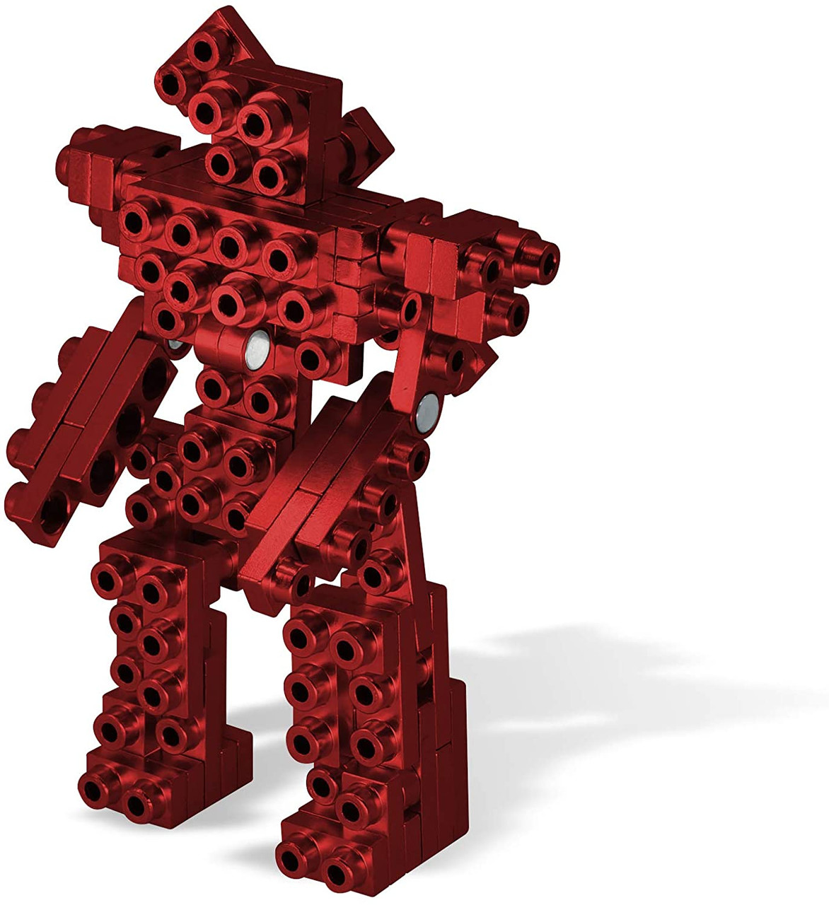 Mind³ - Ruby Red - Metal Designer Building Blocks | 69pcs | Metomics ...