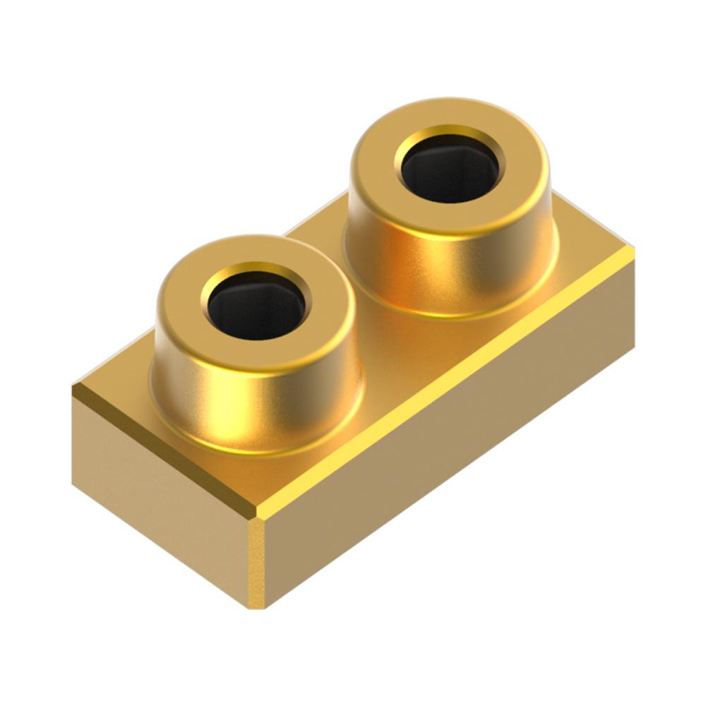 1x2 Plate Aztec Gold *Quantity 60* Metal Designer Building Blocks ...