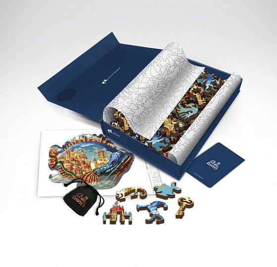 made in Russia DaVICI Exclusive Wooden Jigsaw Puzzle Spectacular ...