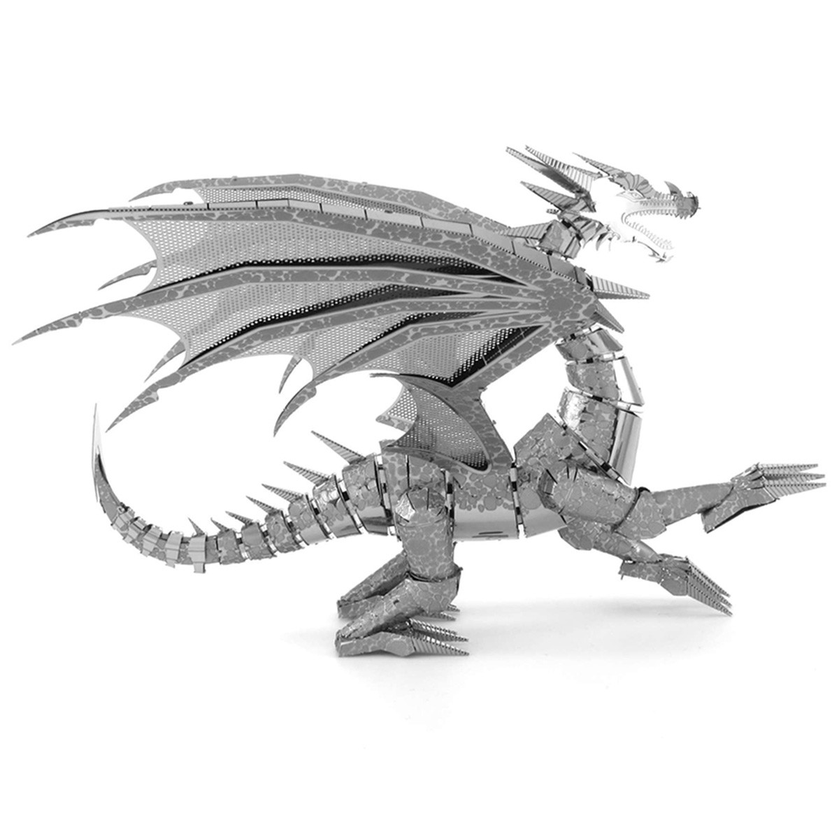 "Silver Dragon" Metal Model Kit | Metal Earth - Tri-M Specialty Products