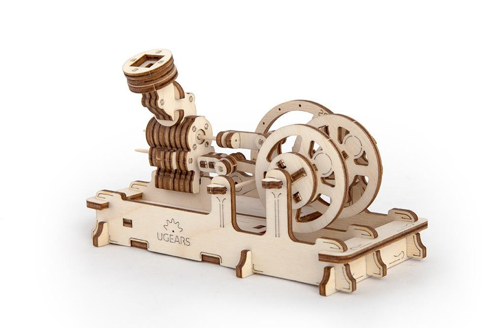 Pneumatic Engine Mechanical Wooden Model Engine | UGears - Tri-M ...