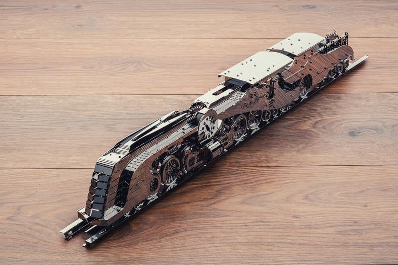 *Advanced Build* Dazzling Steamliner Mechanical Metal Model Kit | T4M ...
