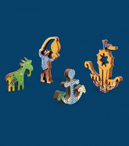 "Spectacular Frigate" 130 Piece Premium Wooden Jigsaw Puzzle | DaVICI ...