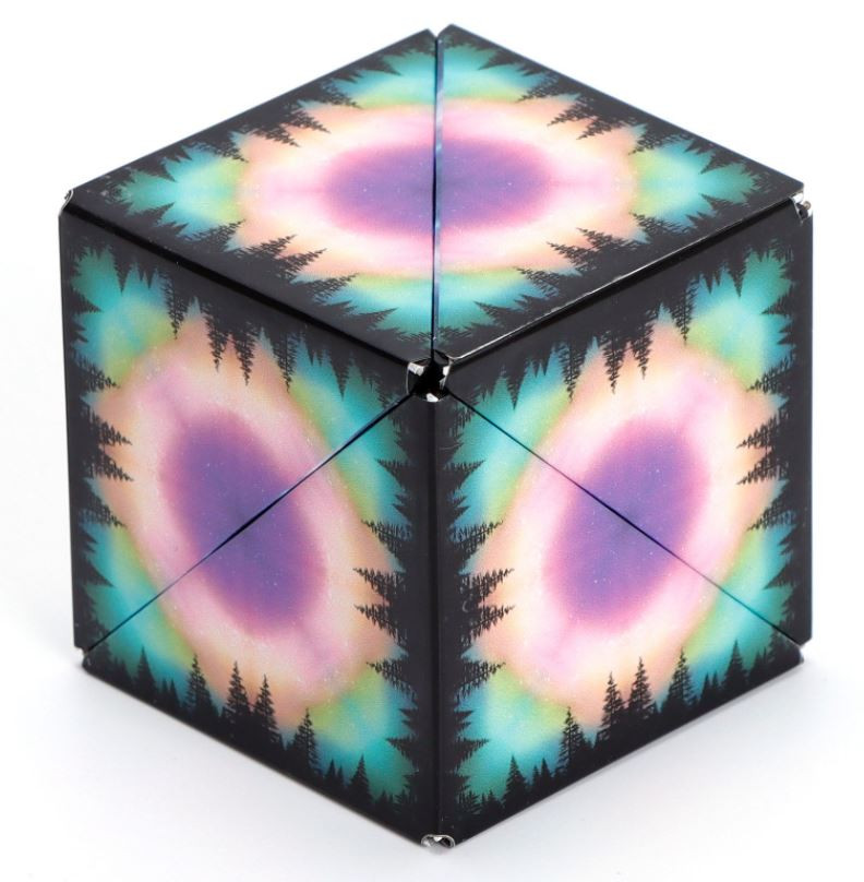 Geometric Shape Shifting Magnetic Transformation Cube "Moon" | Shashibo ...
