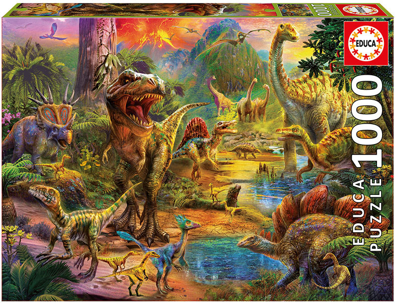 African Jungle 2000 Piece Jigsaw Puzzle | Educa - Tri-M Specialty Products
