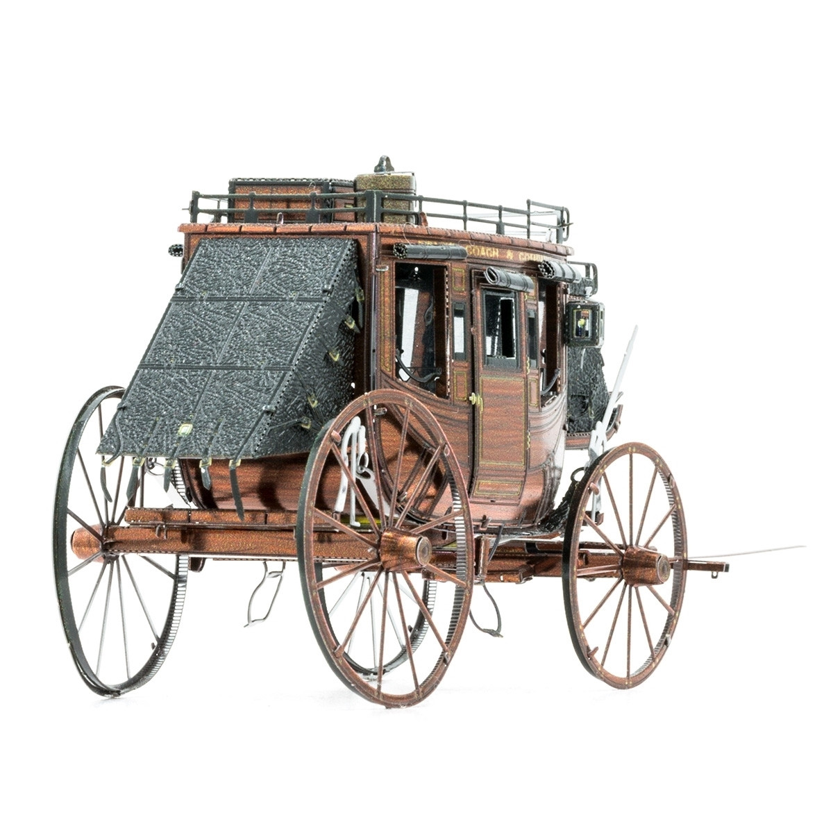 "Wild West Stagecoach" Metal Model Kit | Metal Earth - Tri-M Specialty ...