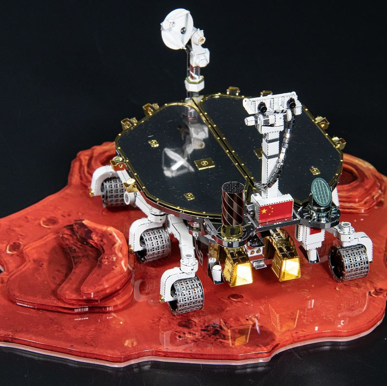 "Zhurong Mars Rover" Metal Model Kit | MU Model - Tri-M Specialty Products