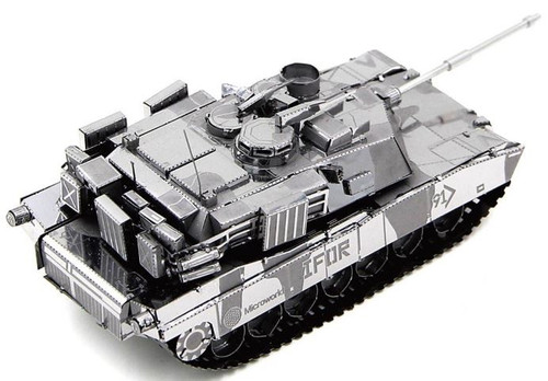 "M1 Abrams Tank" Metal Model Kit | T001-S | Microworld - Tri-M ...