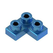 Bundle #20: Metomics Designer Metal Building Blocks, Azure Blue Bundle ...