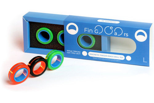 "FinGears" Magnetic Rings For Tricks & Games - Tri-M Specialty Products