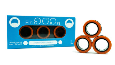 "FinGears" Magnetic Rings For Tricks & Games - Tri-M Specialty Products