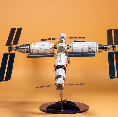 "Tiangong Chinese Space Station" Metal Model Kit | MU Model - Tri-M ...