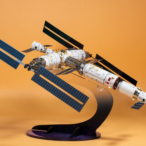 "Tiangong Chinese Space Station" Metal Model Kit | MU Model - Tri-M Specialty Products