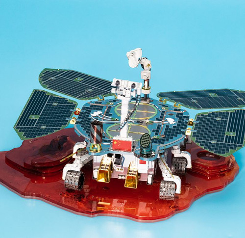 "Zhurong Mars Rover" Metal Model Kit | MU Model - Tri-M Specialty Products