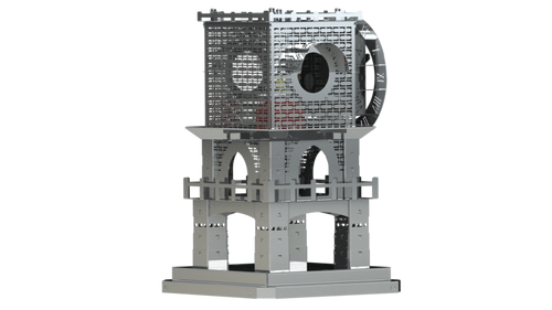 "Master of Time" Clock Tower Mechanical Metal Model Kit | Metal Time ...