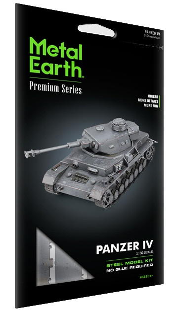 "Panzer IV" Tank Metal Model Kit | Metal Earth - Tri-M Specialty Products