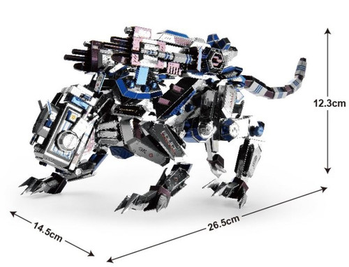 "Mechanical Police Dog" Zoids Metal Model Kit | Microworld - Tri-M ...