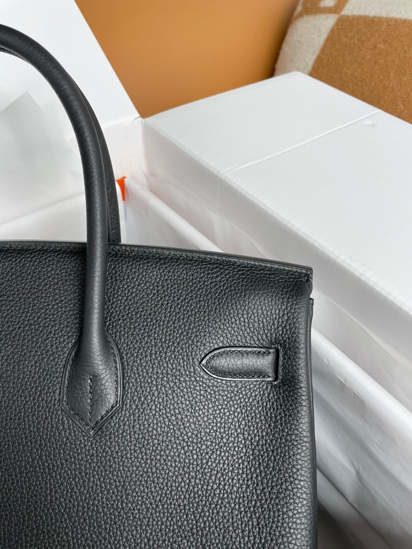 Hermès Birkin 35 Black Togo Gold Hardware - BVPRIVE