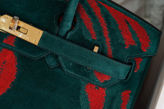 Hermès Birkin 35 Smiley Tote Bag Green - BVPRIVE