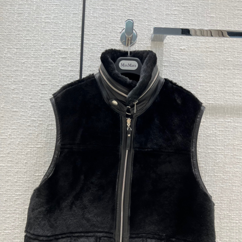 Hermès Reversible long leather vest - BVPRIVE