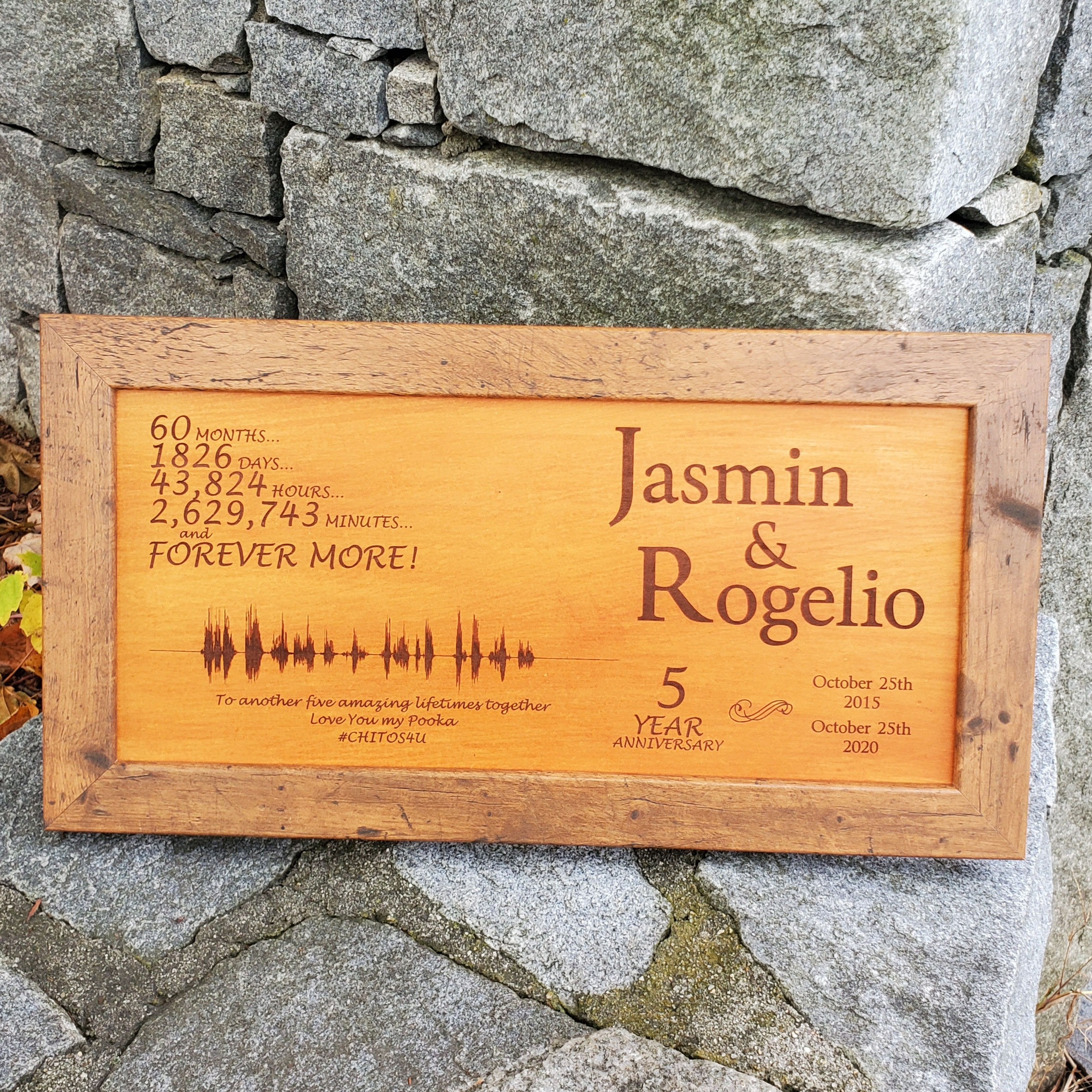 Soundwave Art Made from Your Recording - Baby's First Words - I Do's ...