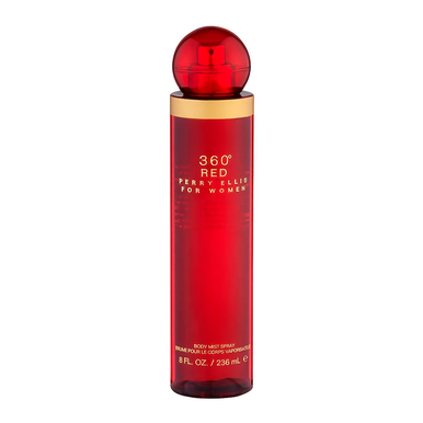 360° Red Body Mist 236 ml para Dama | Magna Perfumes