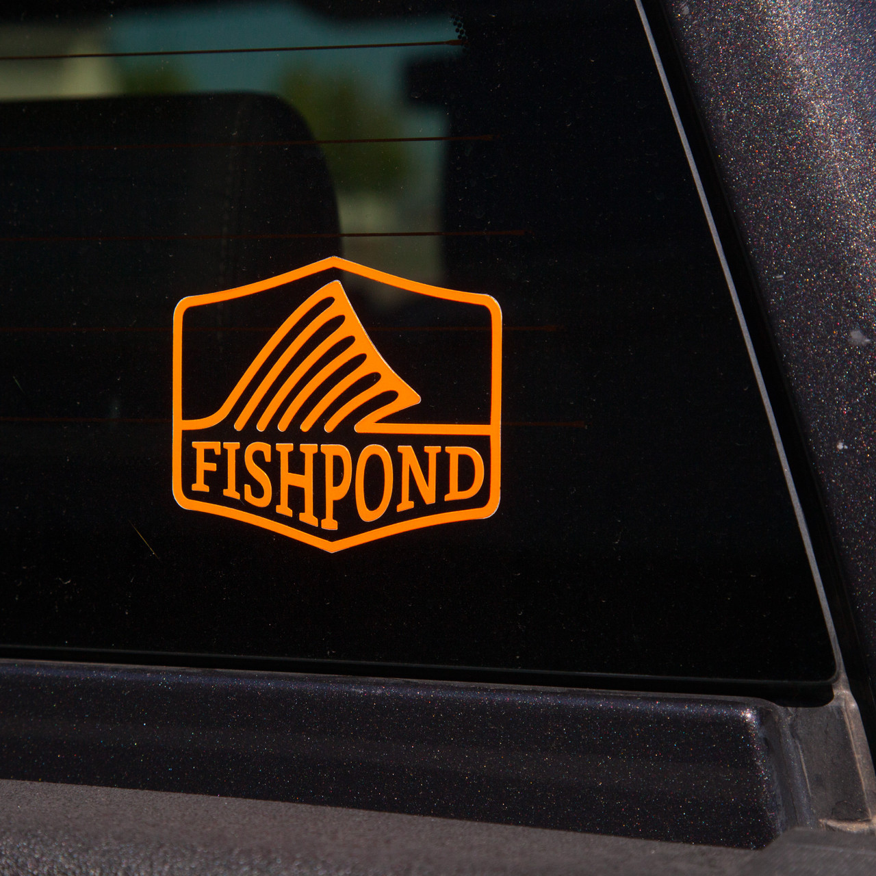 Fishpond Dorsal Fin Thermal Die Cut Sticker - Hunter Banks Fly Fishing