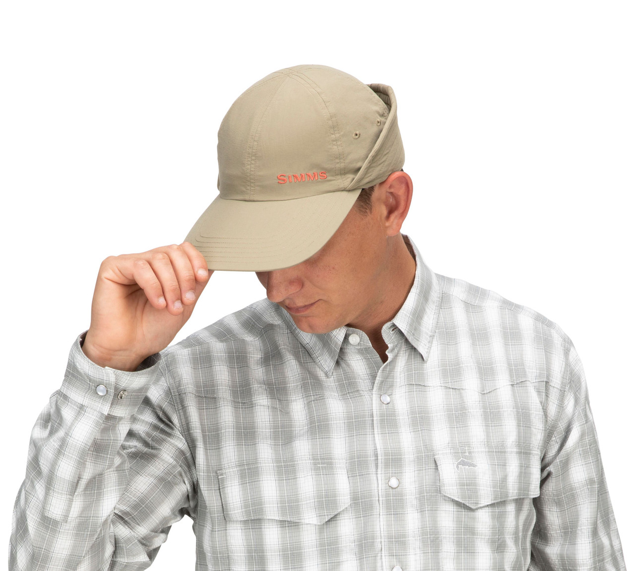 Simms Gallatin Sunshield Cap - Hunter Banks Fly Fishing