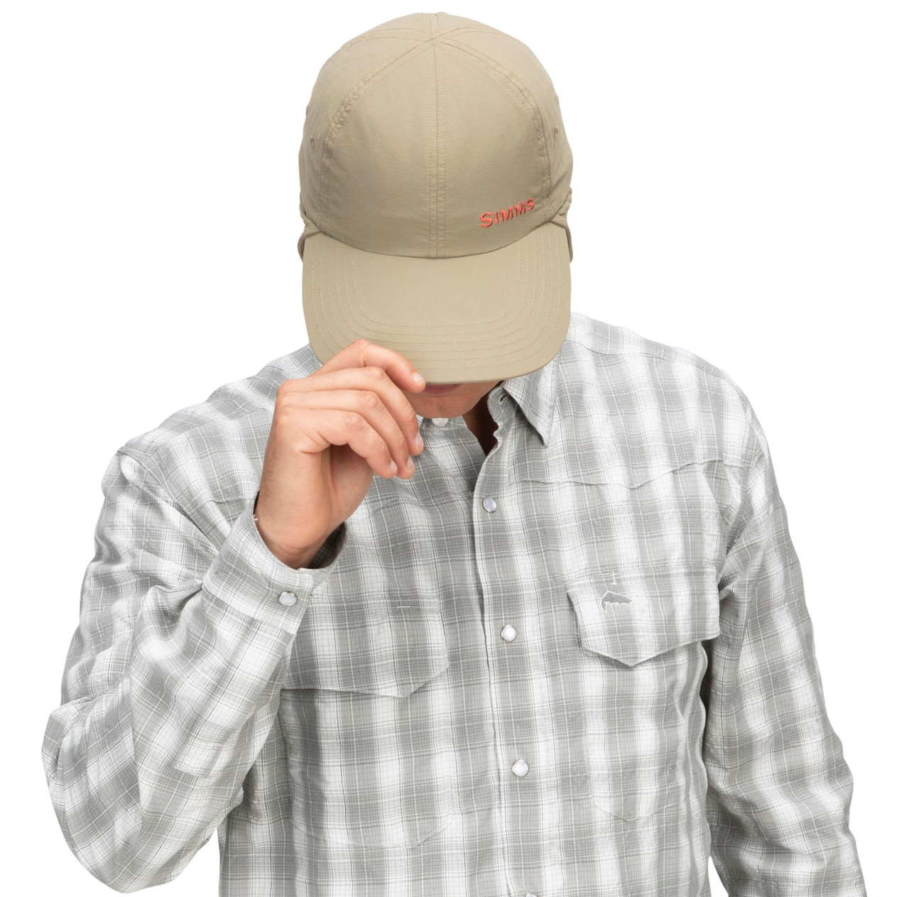 Simms Gallatin Sunshield Cap - Hunter Banks Fly Fishing
