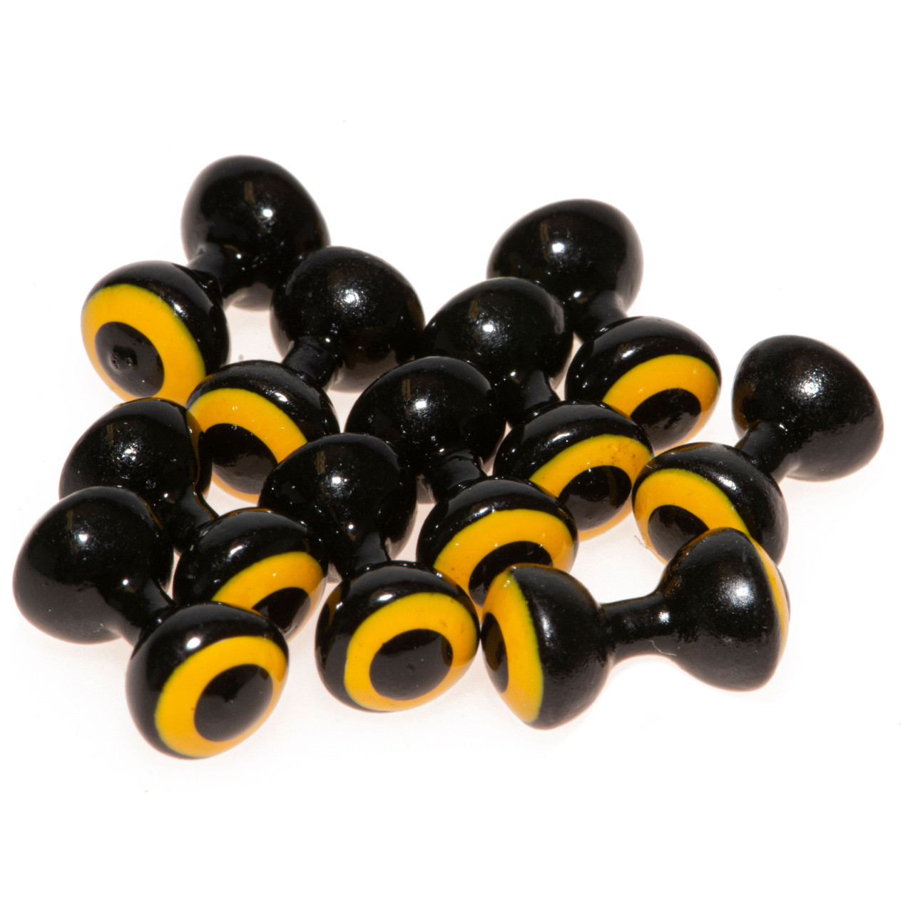Hareline Double Pupil Lead Eyes - Hunter Banks Fly Fishing