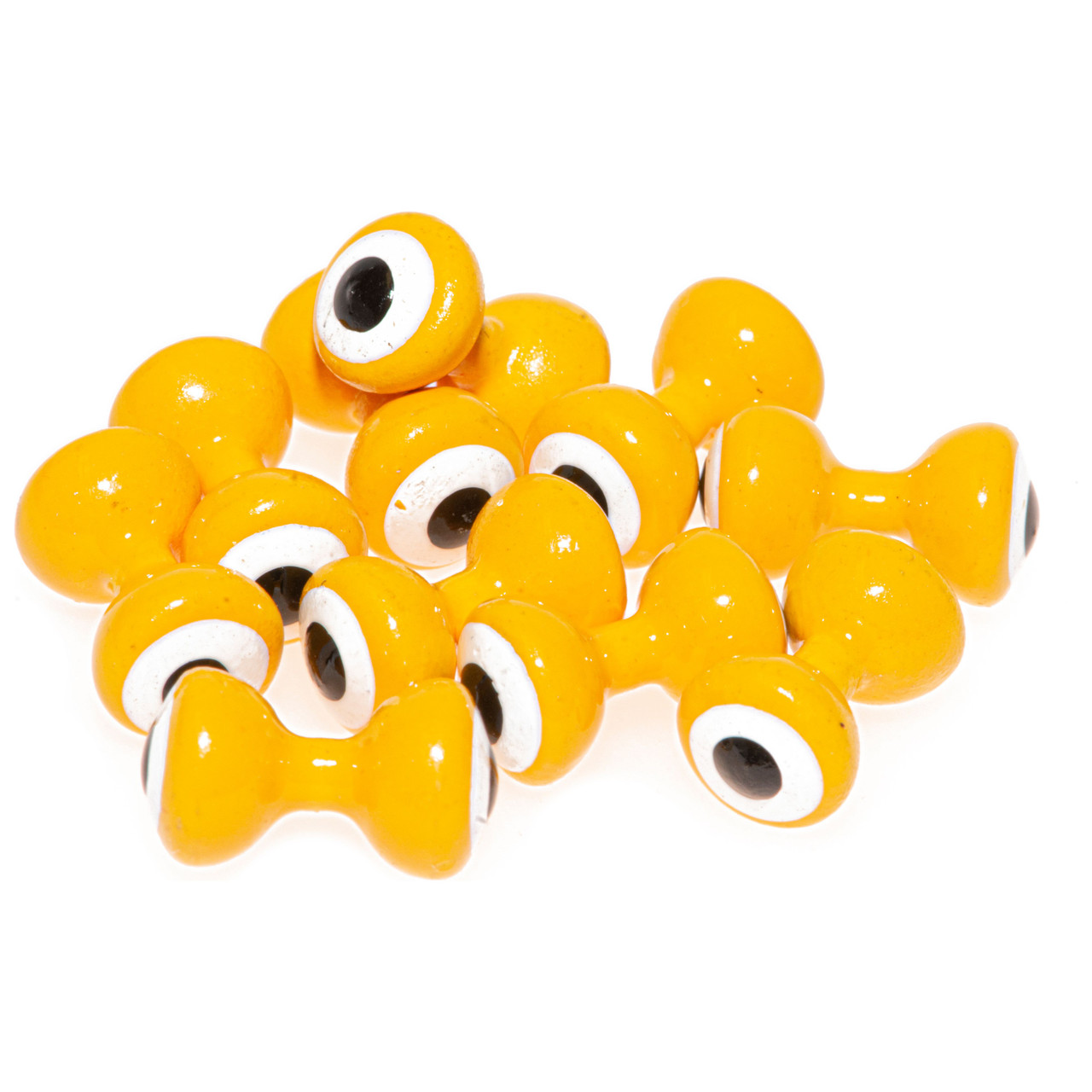 Hareline Double Pupil Lead Eyes - Hunter Banks Fly Fishing