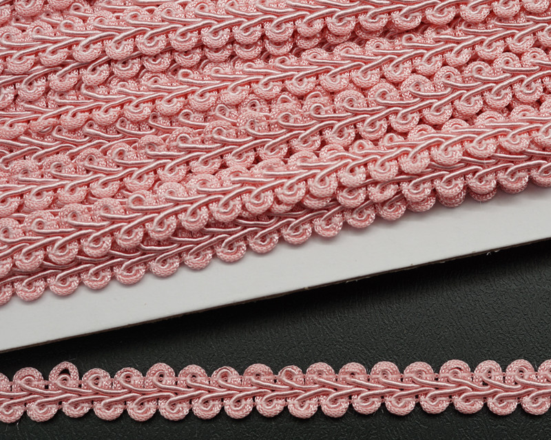 1/2" x 15 Yards Pink Gimp Braid - 5 Packs Gimp Braid Trim - CB Flowers ...