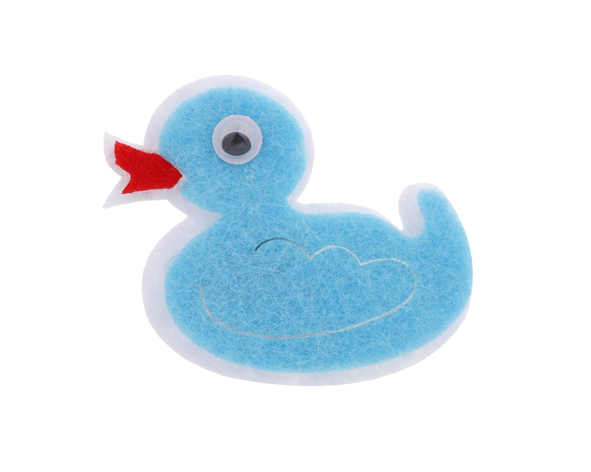 2" Blue Felt Ducks - 100 PCS - CB Flowers & Crafts