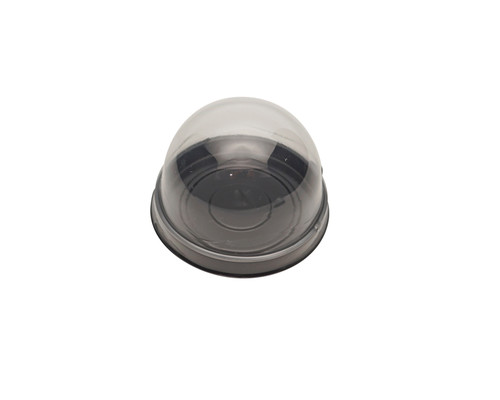 2 3/4" x 1 7/8" Plastic Mini Clear Top Black Bottom Cake Dome - Pack of ...