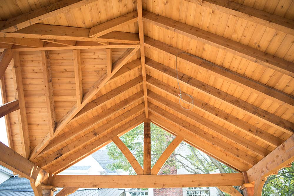 Triple Gable Grand Cedar - PergolaKitsUSA.com