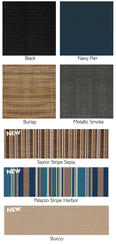 Phifertex™ Side Shade - Retractable - PergolaKitsUSA.com