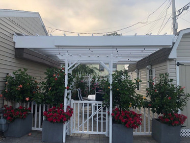 Custom Vinyl order and canopy - PergolaKitsUSA.com