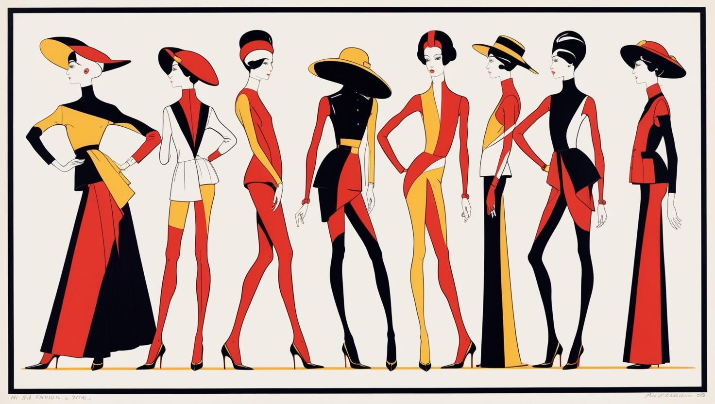 Exaggerated Proportions and Bold Silhouettes - Grrly Grrls