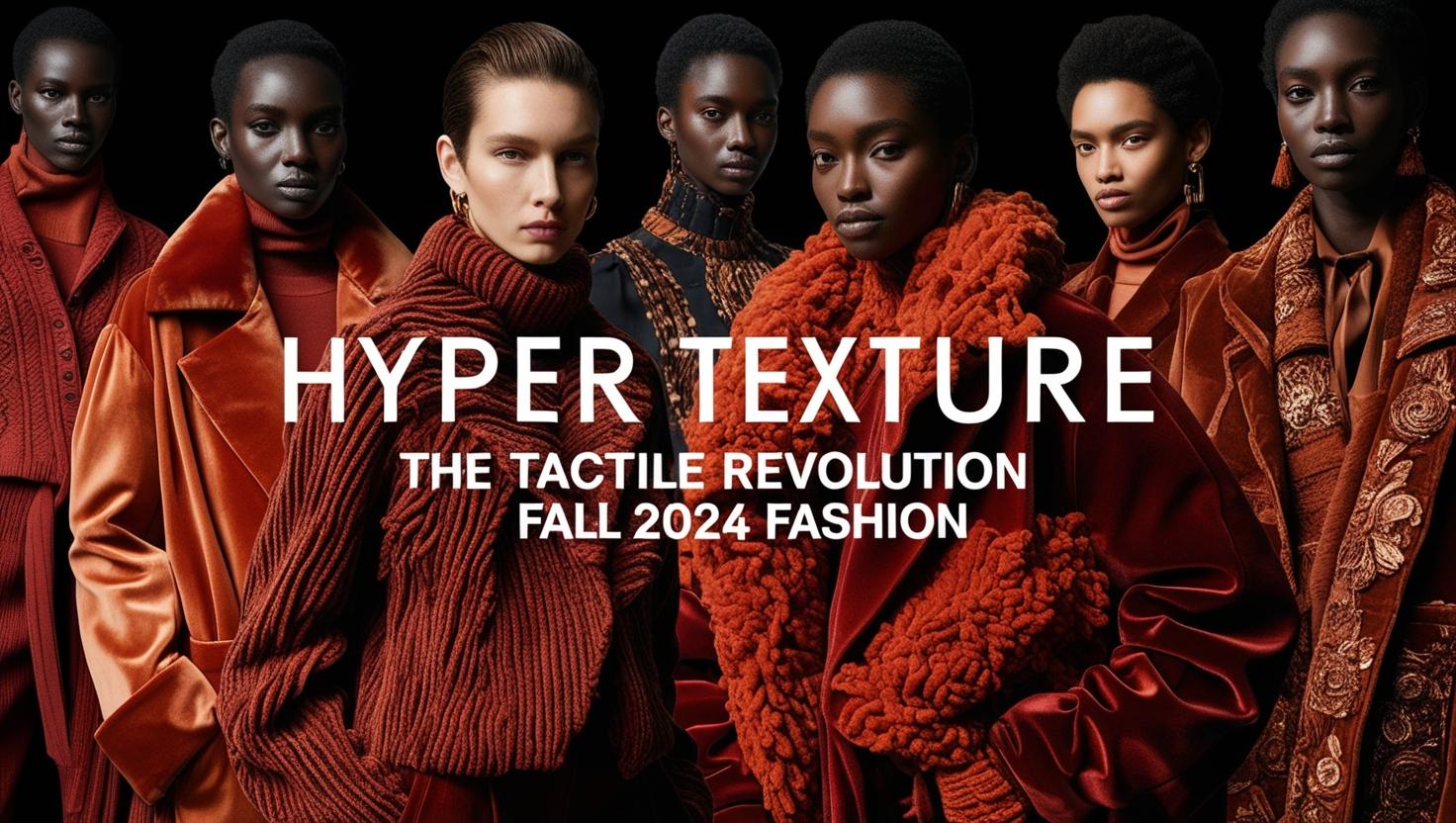 Hyper Texture: The Tactile Revolution Reshaping Fall 2024 Fashion - Grrly Grrls