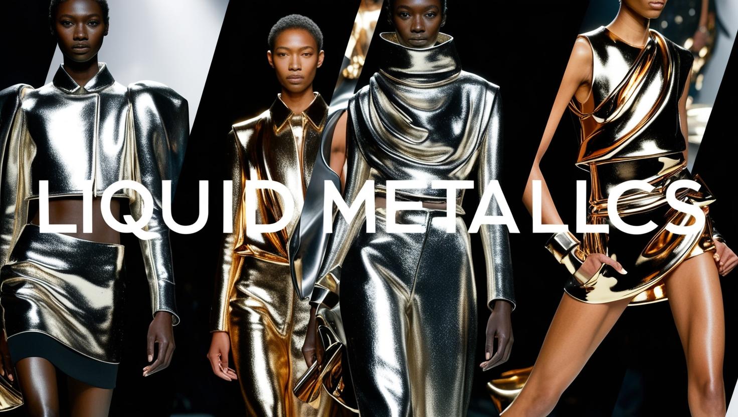 Liquid Metallics: The High-Fashion Obsession Melting the Runway - Grrly ...