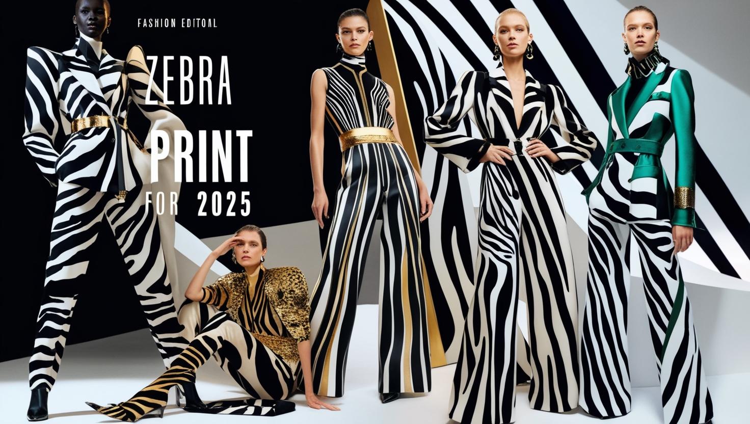 Zebra Print Roars Back: The Bold Animal Print Dominating 2025 Fashion ...